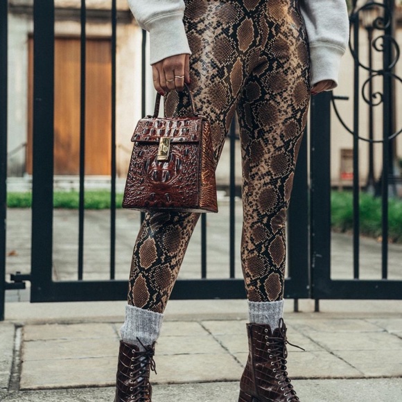 Commando | Pants & Jumpsuits | Commando Faux Leather Animal Print ...